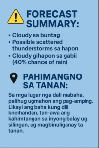 🌧 CALAMBA WEATHER UPDATE – PADAYON CALAMBA! 🌧